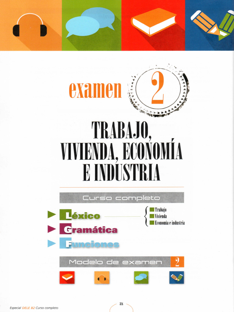 DELE. Examen 2 | PDF