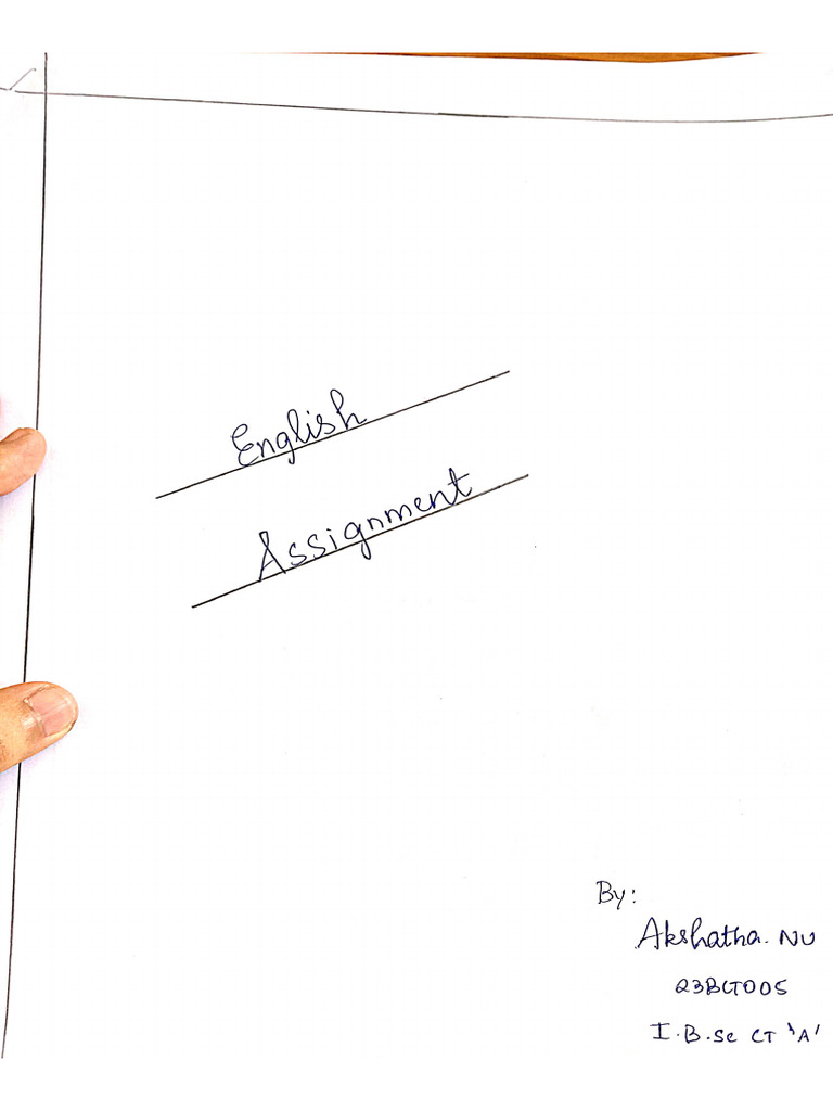 English Presentation | PDF