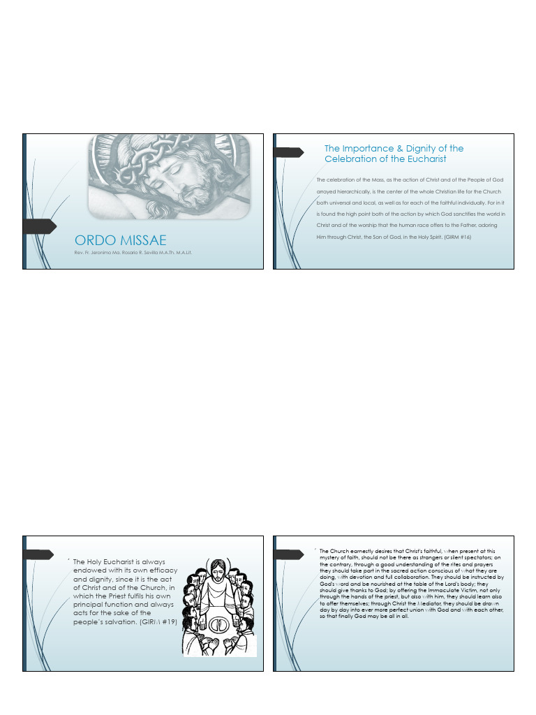 Ordo Missae | PDF