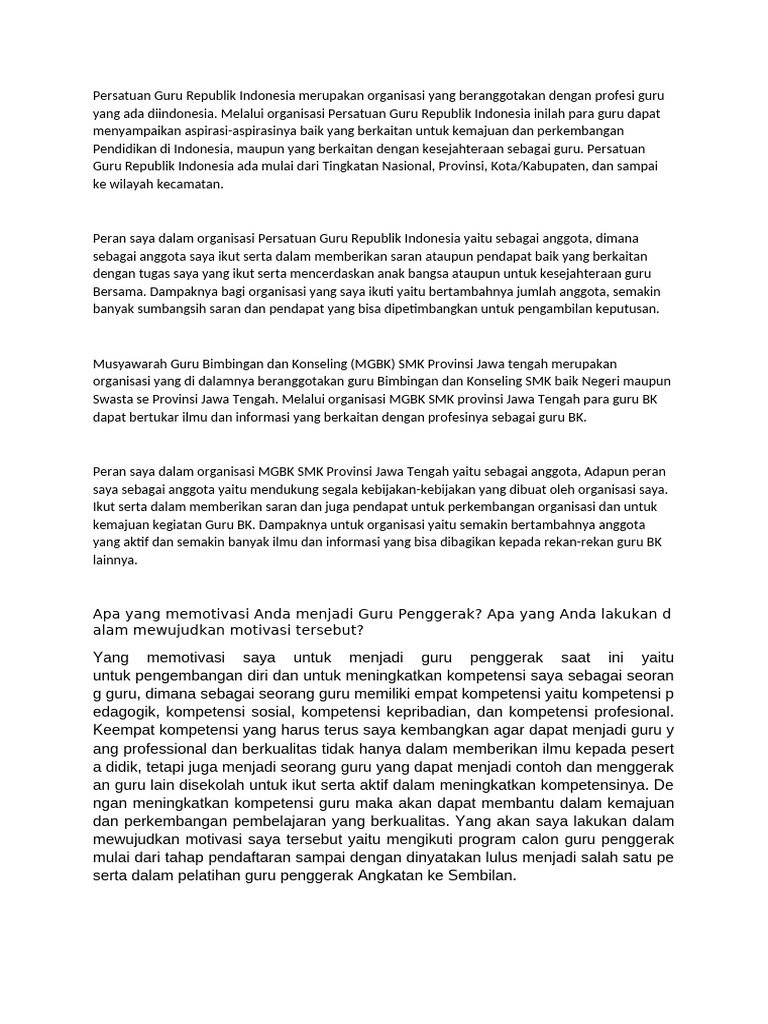 Essay Cahyo | PDF | Career & Growth