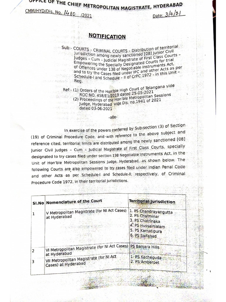 NI Cases - Juridiction | PDF