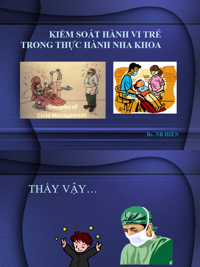 Kieì Ì M Soaì T Haì NH Vi Treì Trong TH Nha Khoa | PDF