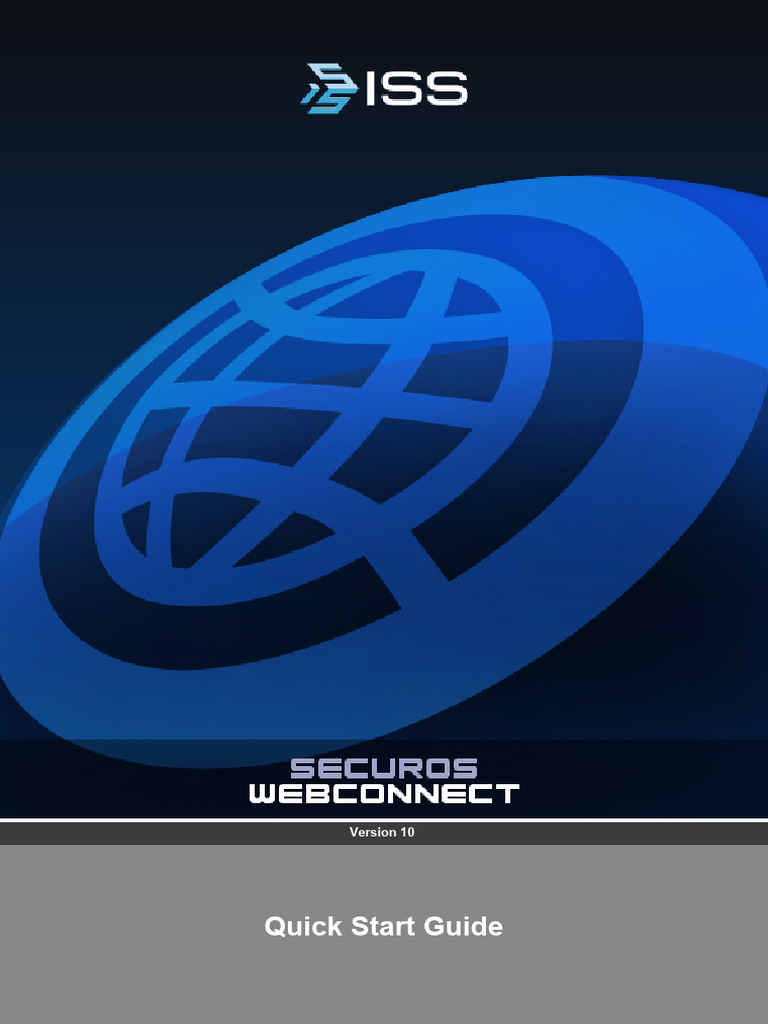 SecurOS WebConnect Quick Start Guide | PDF