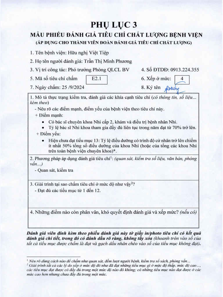 PH L C 3 Tiêu Chí E G I S Quý 3 - 2024 | PDF