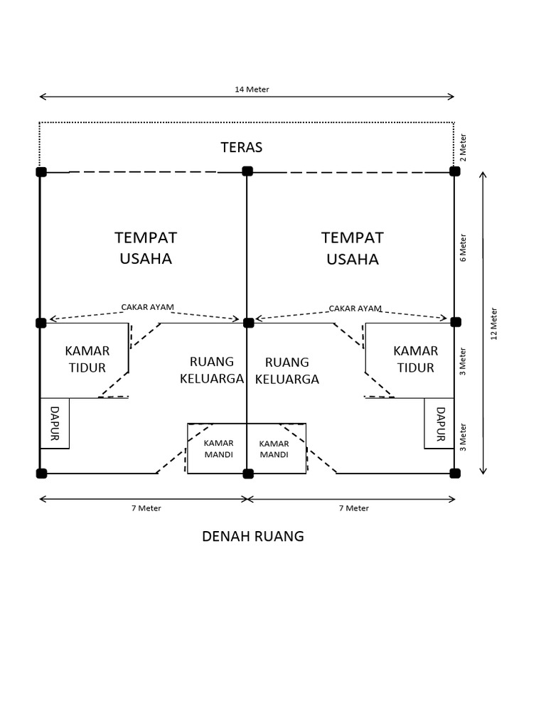 Denah Ruang | PDF