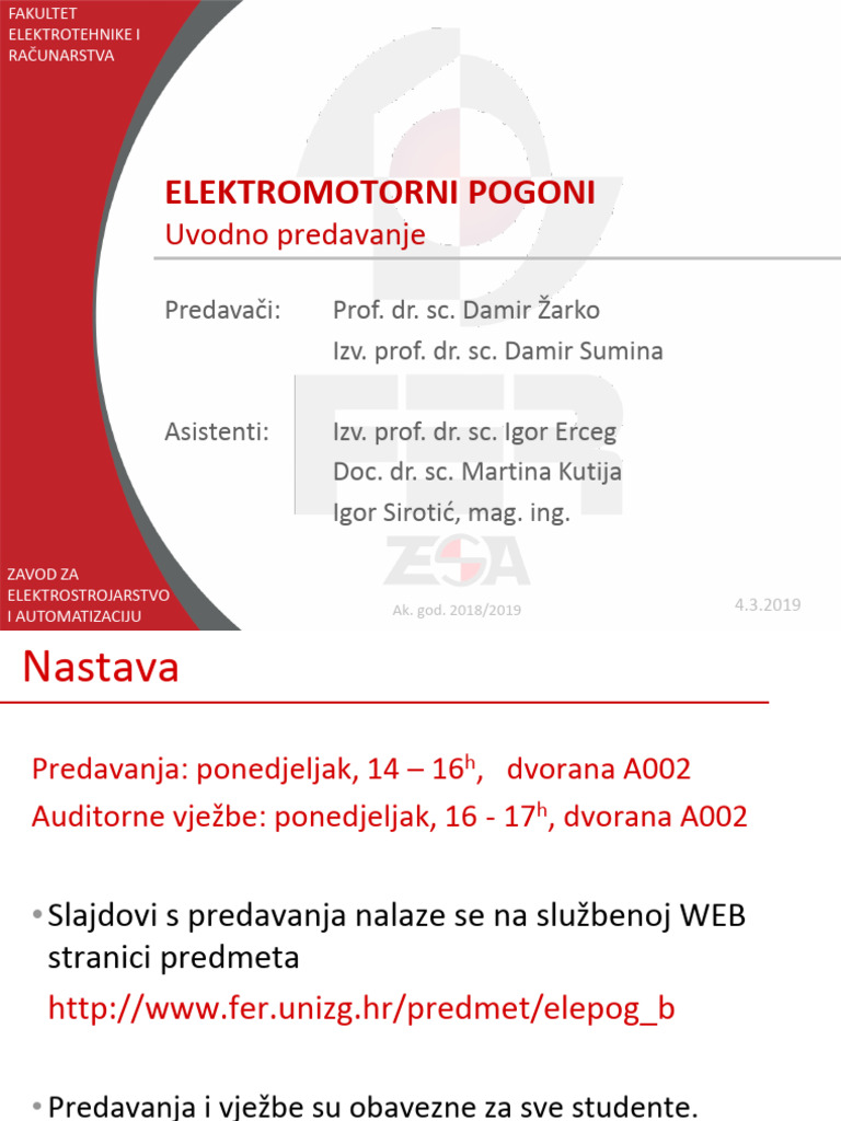 EMP 2018 2019 Uvod | PDF