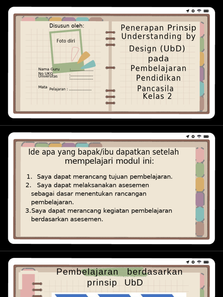 Penerapan Prinsip Understanding by Design | PDF