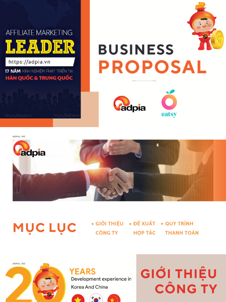 ADPIA X EATSY Business Proposal | PDF