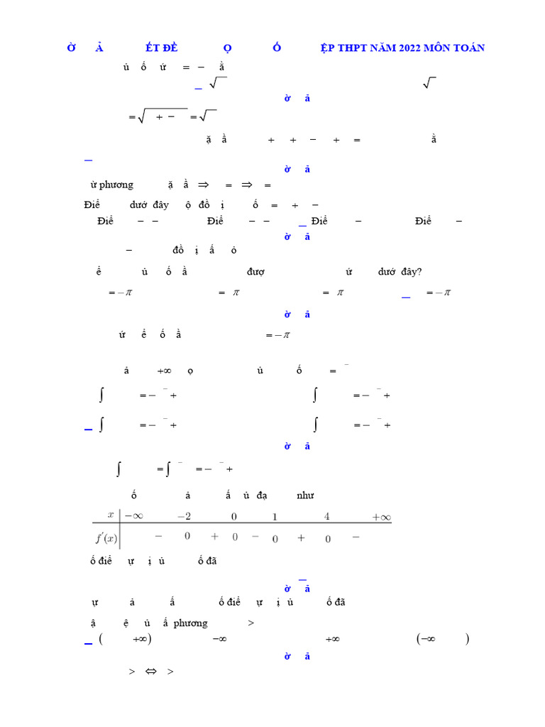 GIAI CHI TIET DE MINH HOA. 2022 Phậndocx | PDF