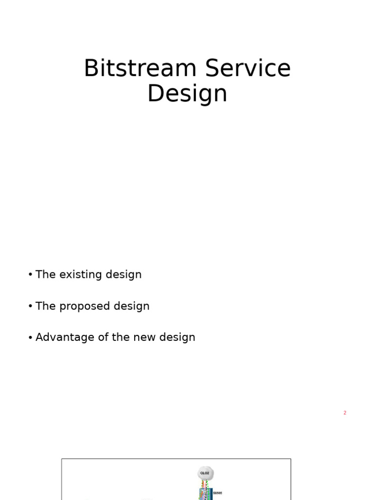Bitstream Service Design | PDF
