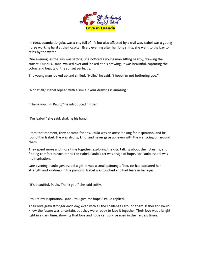 Love in Luanda | PDF