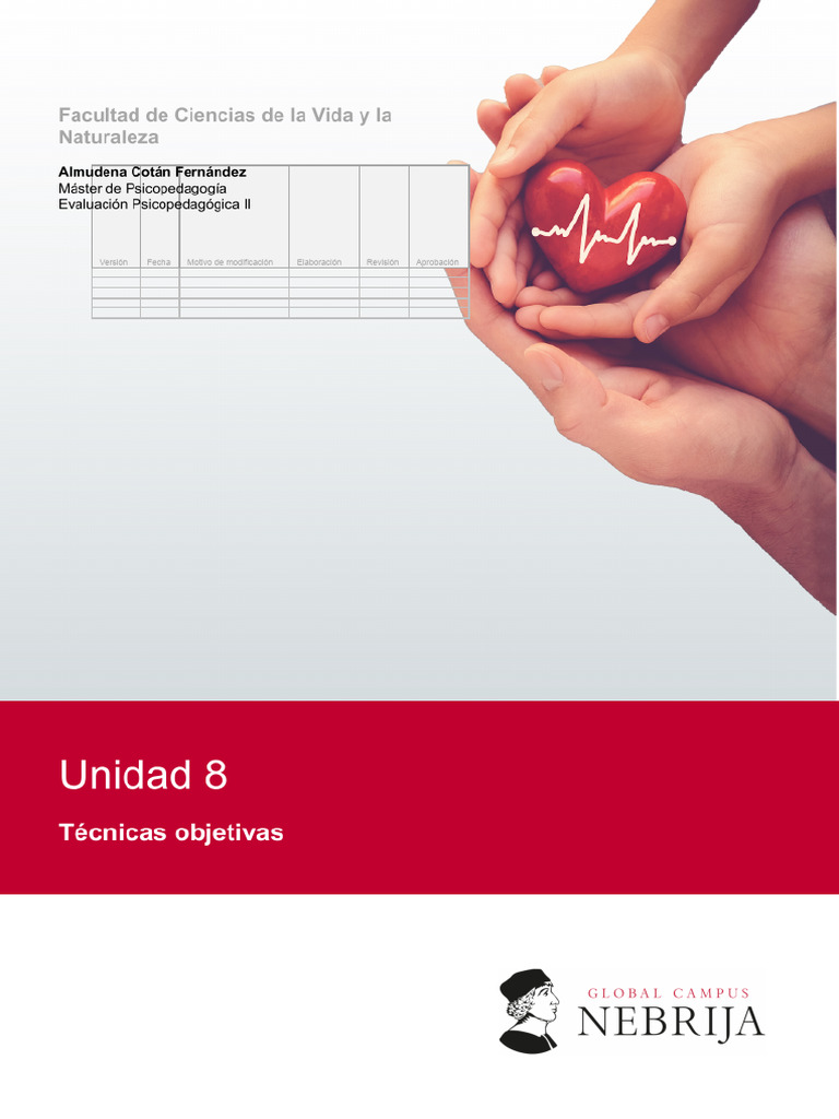 UD8 Técnicas Objetivas | PDF