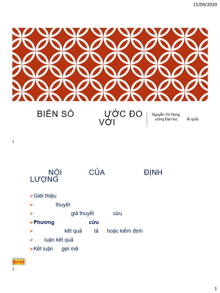 Module 2 Bien So Thuoc Do | PDF