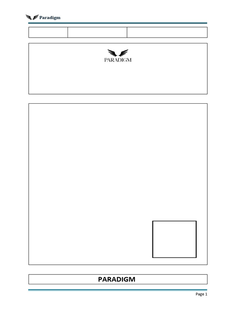 Paradigm Sec 3 EM EOY Mock Exam | PDF