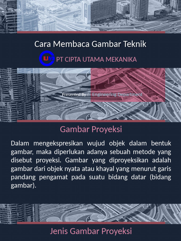 Cara Membaca Gambar Teknik | PDF
