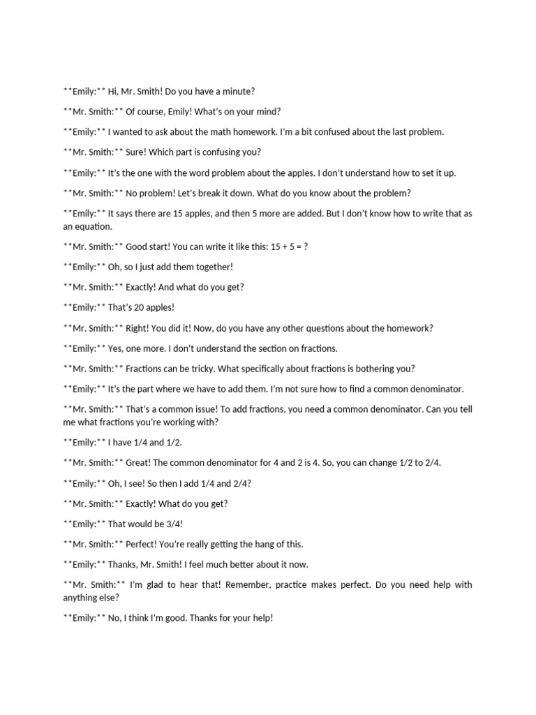 Conversation Eng | PDF