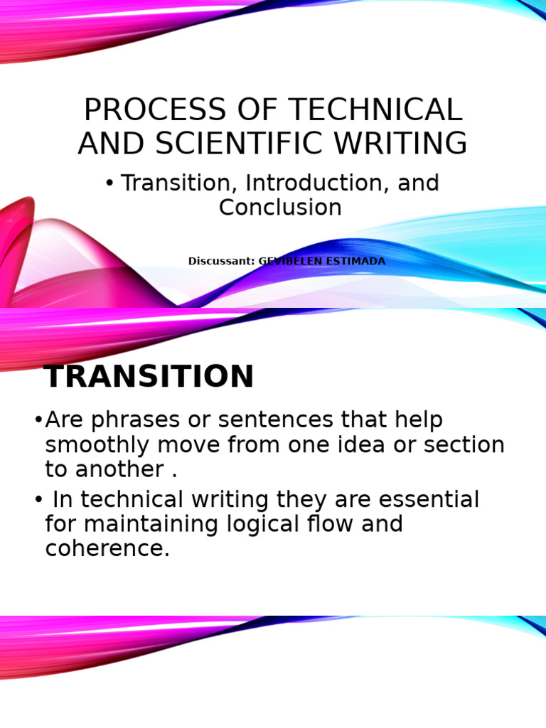 Process of Technical and Scientific Writing | PDF | Argument | Language ...