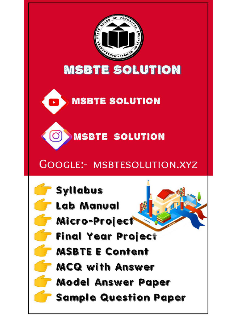 Etc MCQ Msbte Solution | PDF