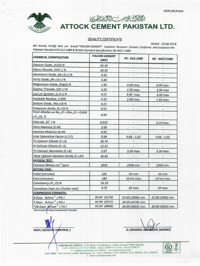 SRC PS 612 1989 BS 4027 1980 | PDF