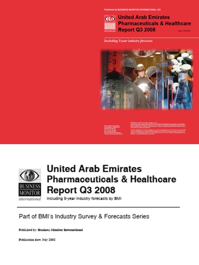 BMI UAE Healthcare and Pharma Sector Report Q208 | PDF