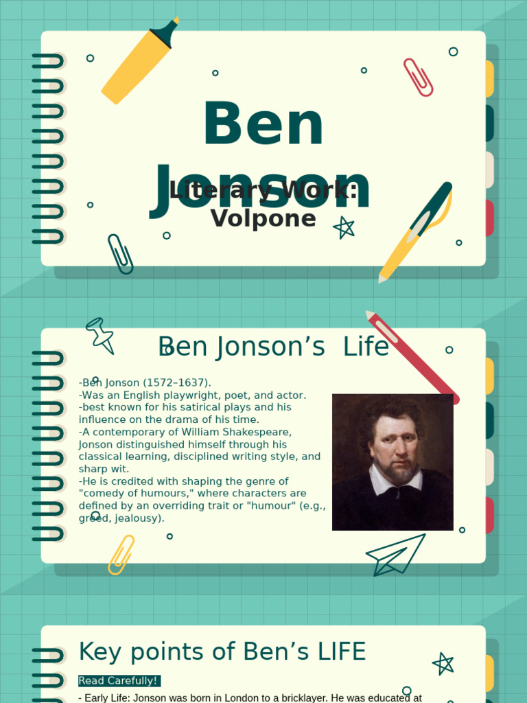 Ben Jonson | PDF