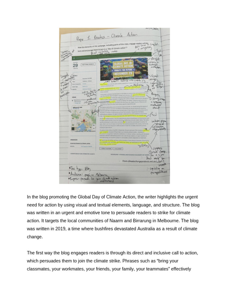 Climate Change Paper 1 | PDF