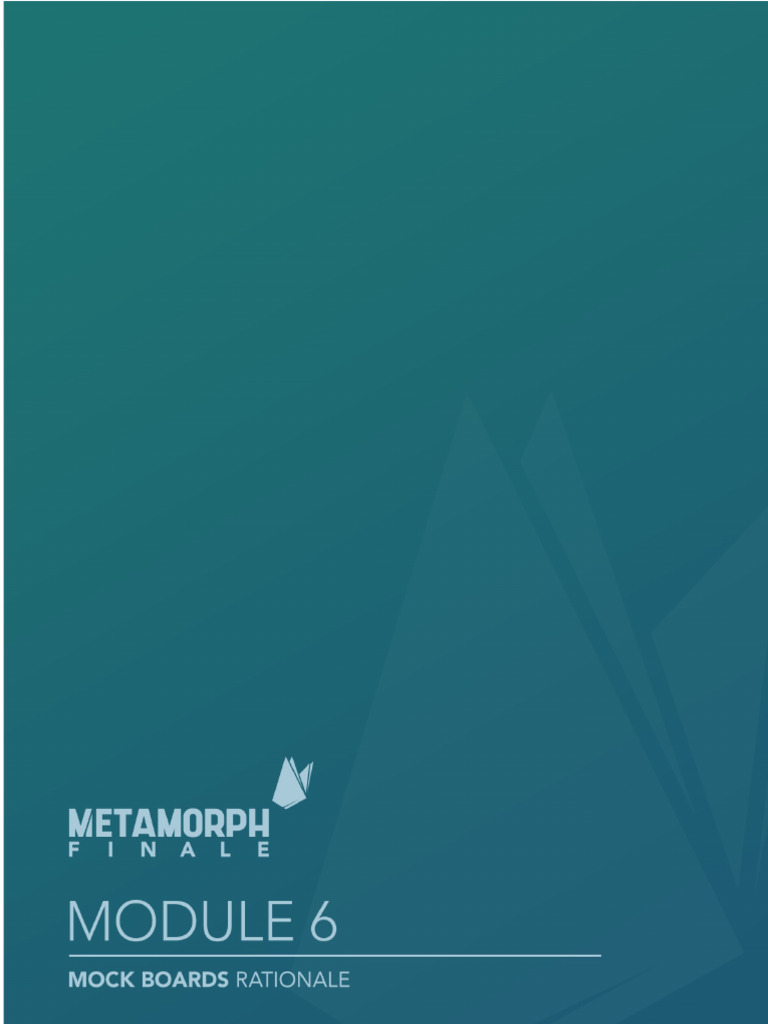 MTM JUN21 MB Module 6 | PDF