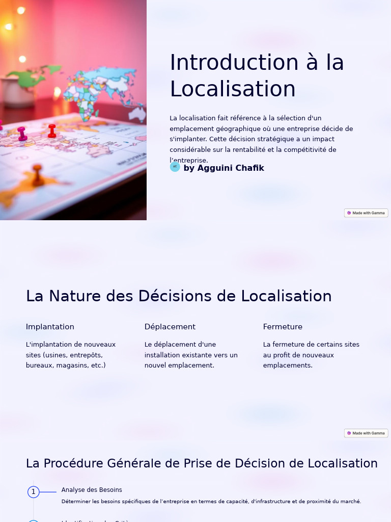 Introduction A La Localisation | PDF