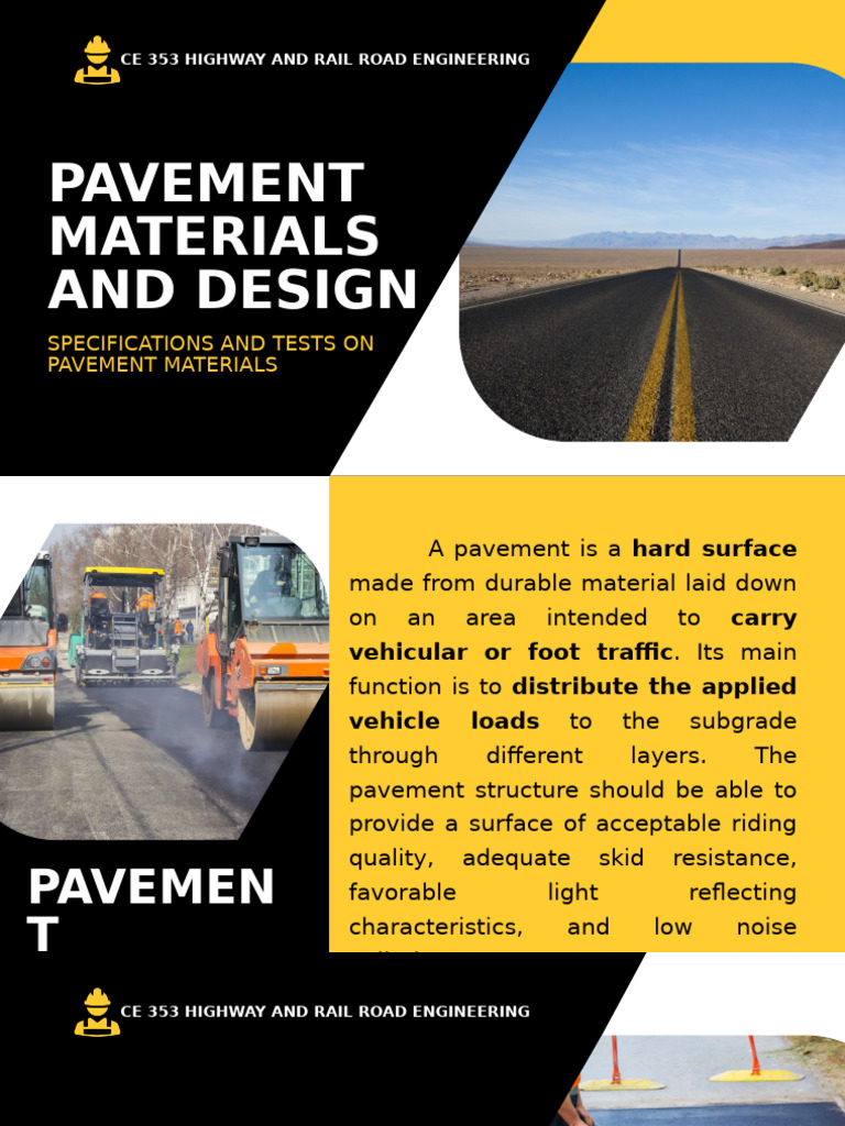 Pavement Materials and Testing | PDF