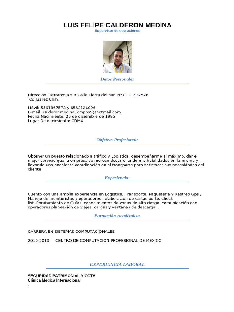 CV 2020 | PDF