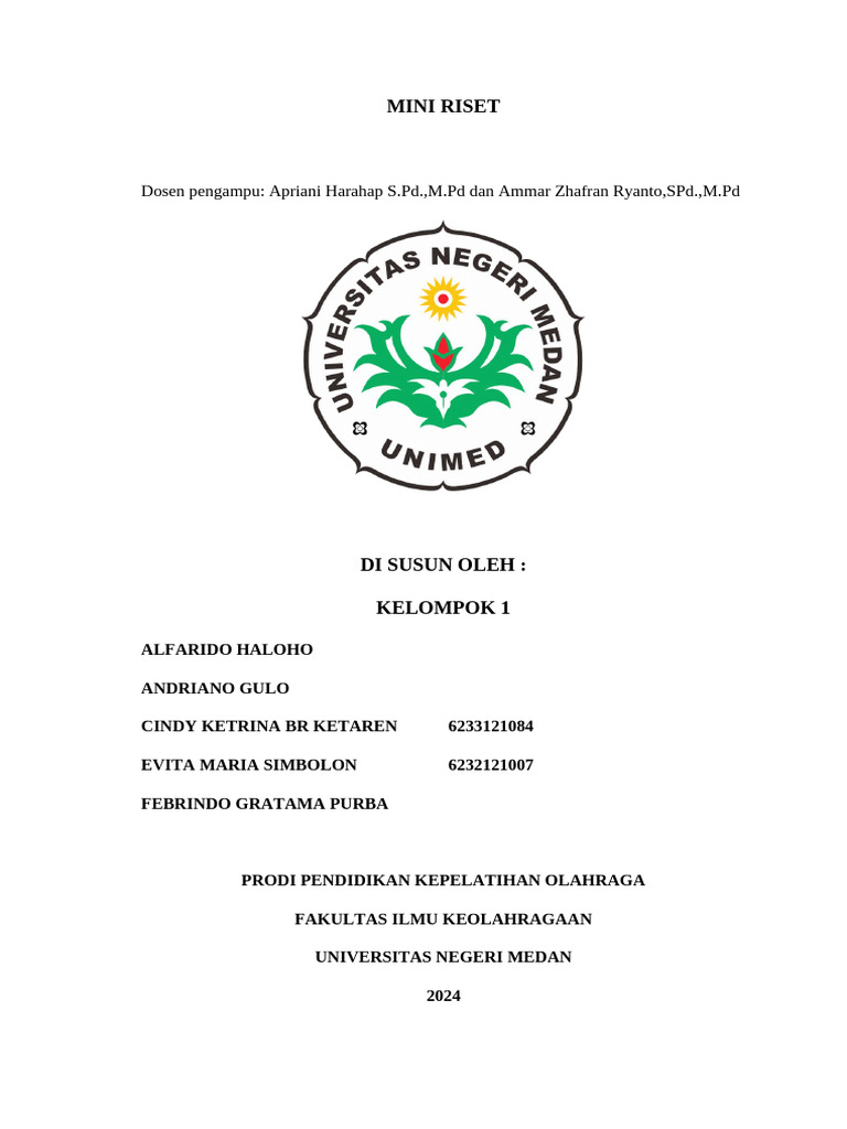 MINI RISET | PDF