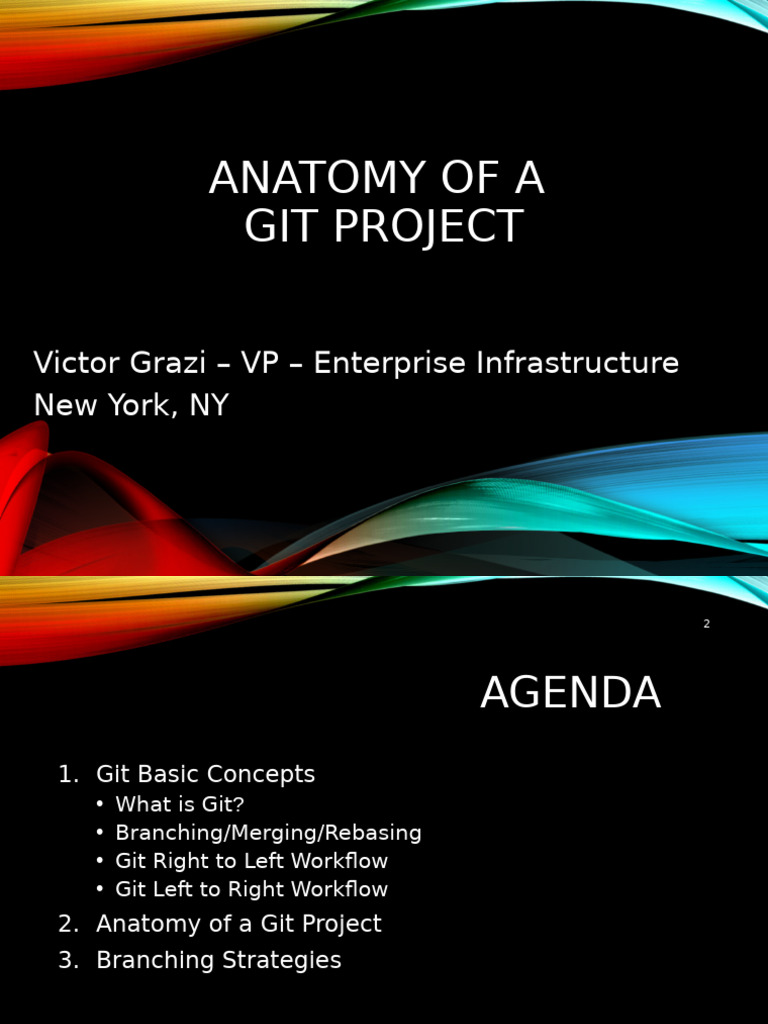 Anatomy of A Git Project DevWeek2018 | PDF
