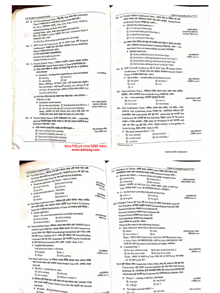 English For Competitive Exam Part3 (Bdniyog - Com) | PDF