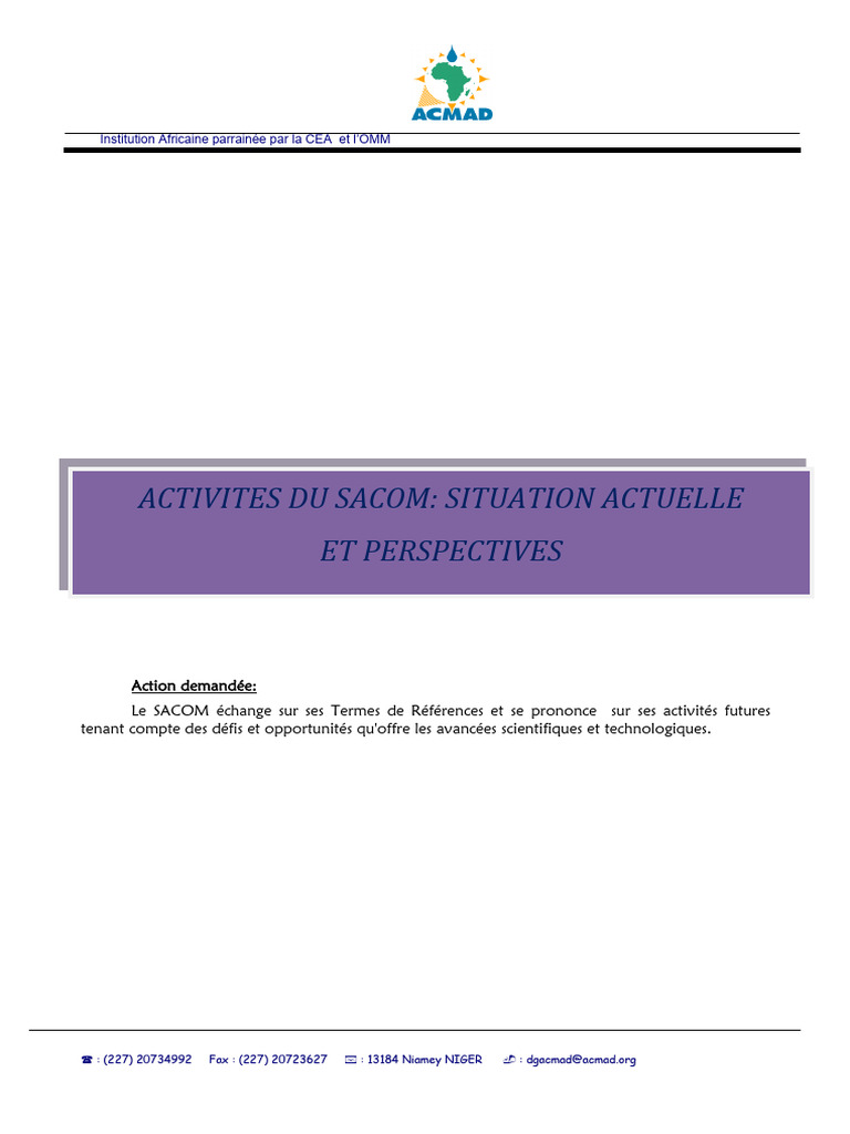 Sacom 2019 Doc 3 FR | PDF