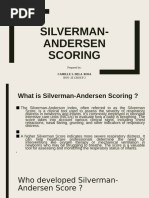 Silverman-Andersen Scoring | PDF