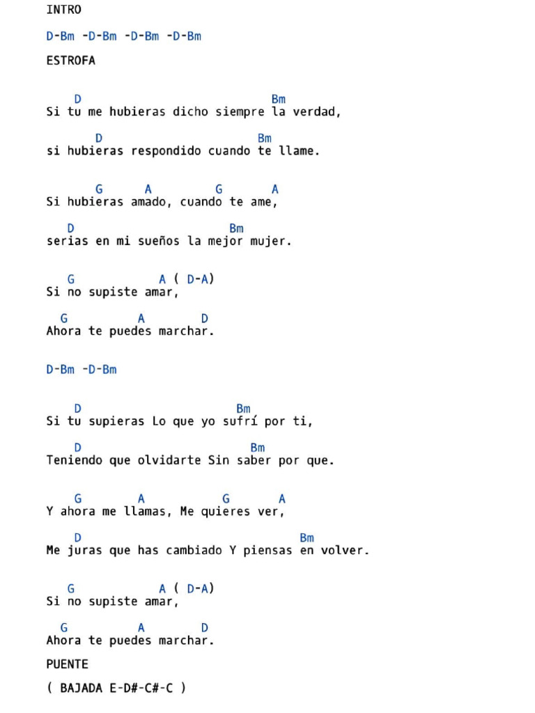 Ahora Te Puedes Marchar | PDF