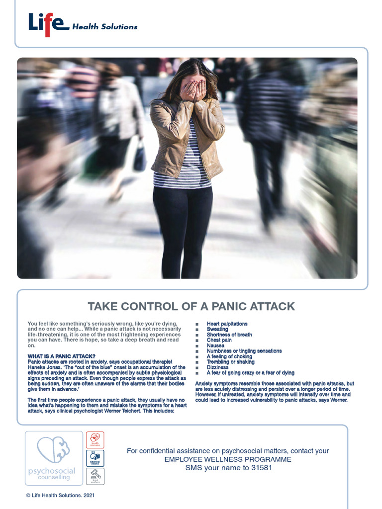 Let's Talk Panic Attacks. | PDF | Panic Attack | Science & Mathematics