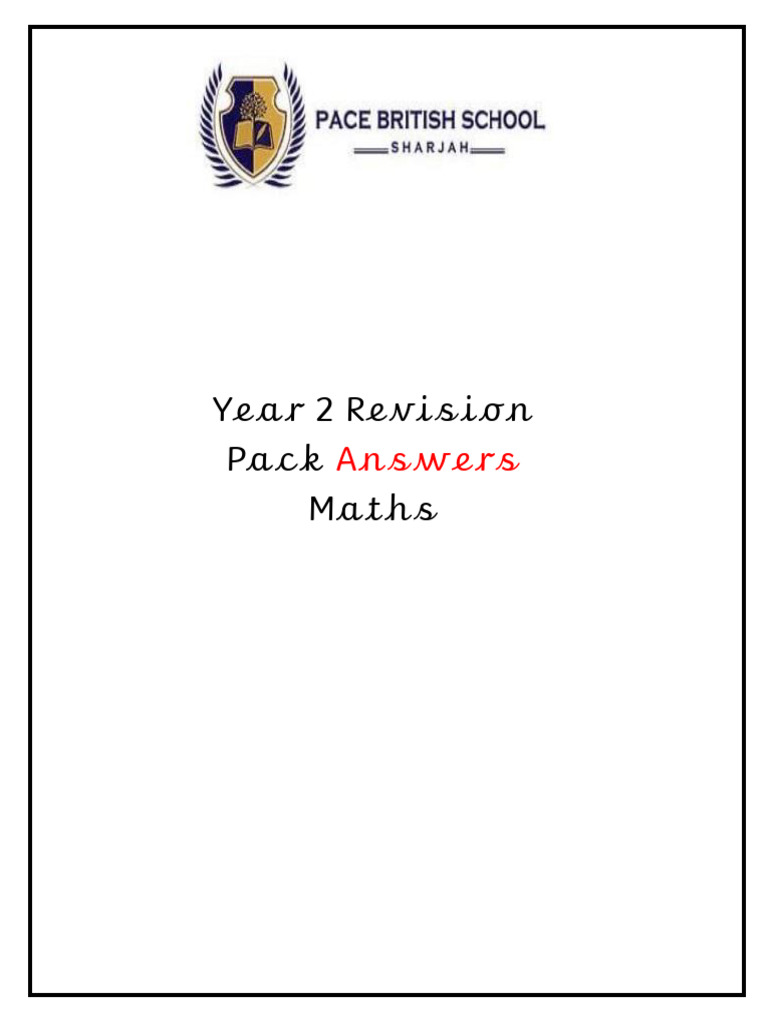 Maths Answers Pdf Numbers Mathematics