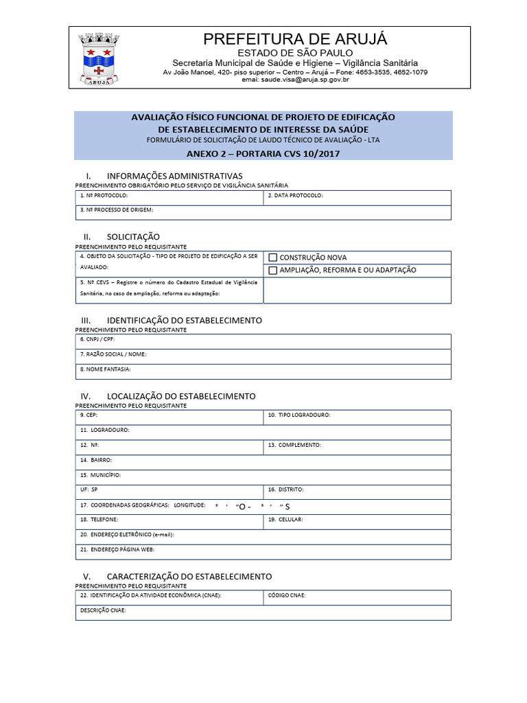 Microsoft Word - Anexo 2 Potaria CVS 10 - 2017 | PDF