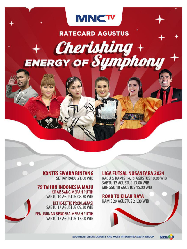 MNCTV - Ratecard Agustus 2024 Rev. 04 (Update 6 Agustus) | PDF