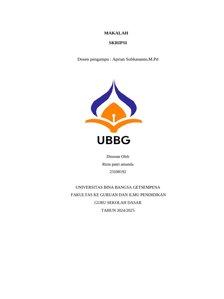 RIRIN STATISTIK 2 | PDF