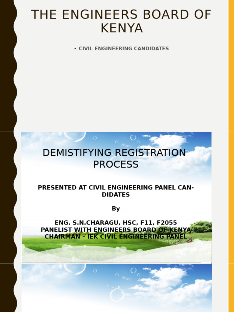 Ebk Civil Engineers PPT Presentation (1) .PPTX - 2023 | PDF