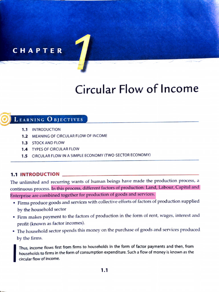 Circular Flow of Income | PDF