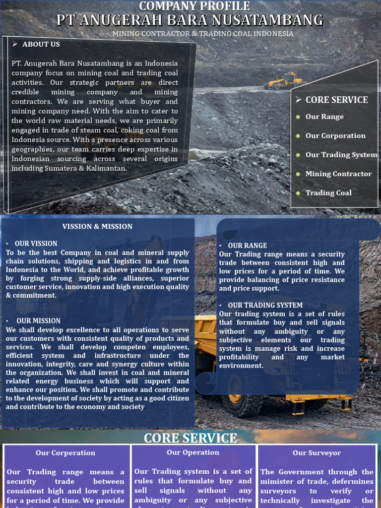 Compro Pt. Anugerah Bara Nusatambang 2024 | PDF