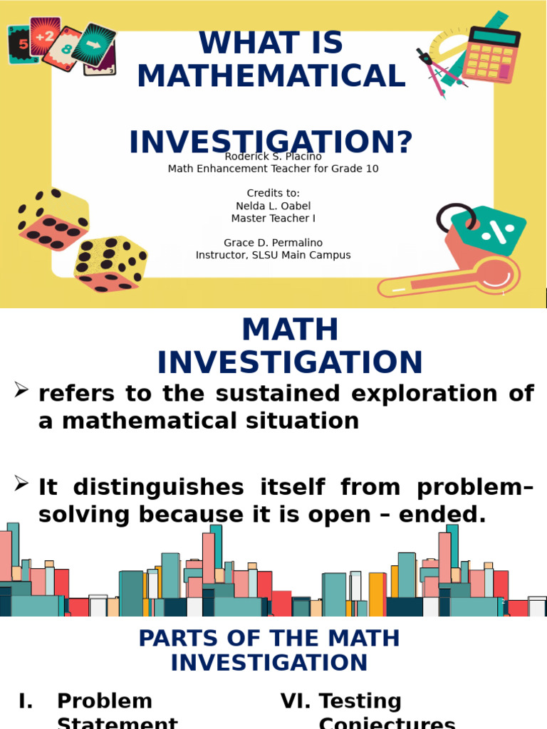 Math Investigation | PDF