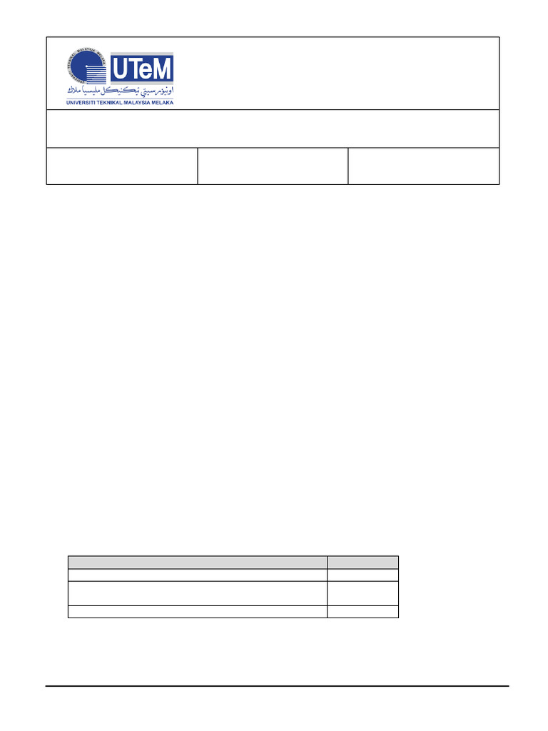 Assignment 1 DITM 1313 | PDF