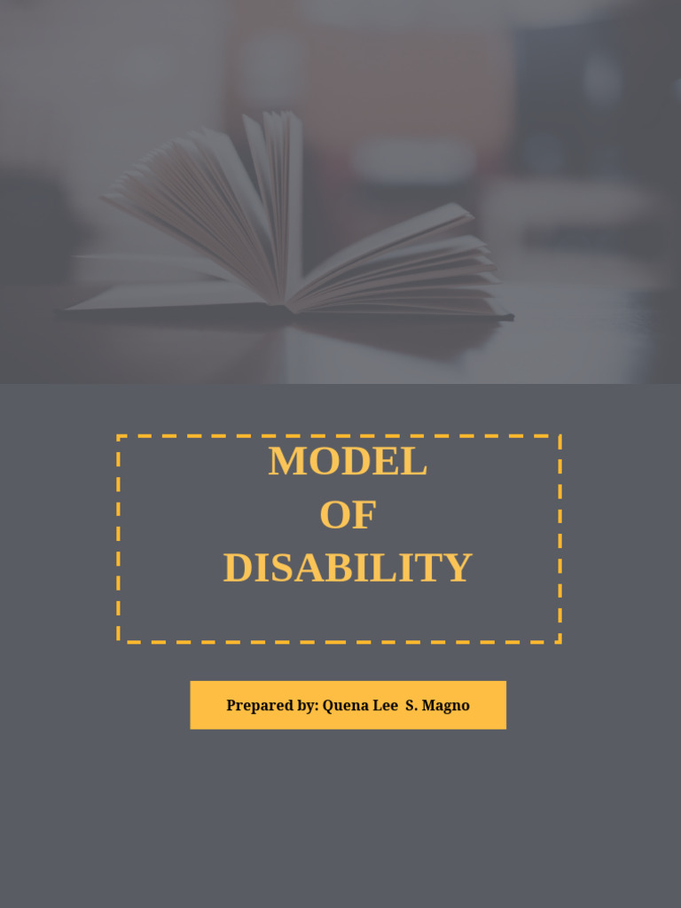 Model of Disability | PDF