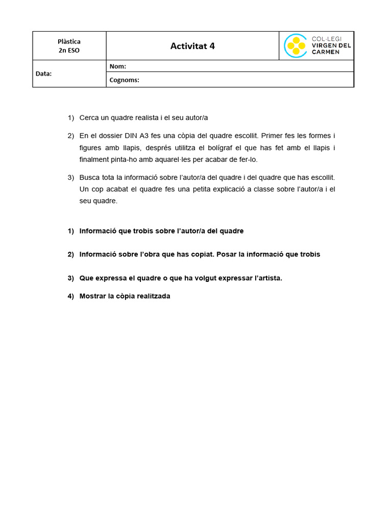 3163 20231027 Exercici Activitat 4.docx 1 | PDF