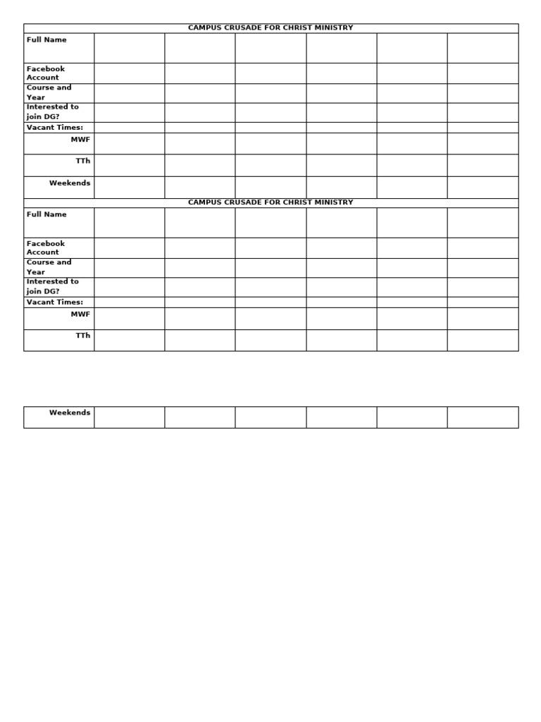 Discipleship Groups | PDF