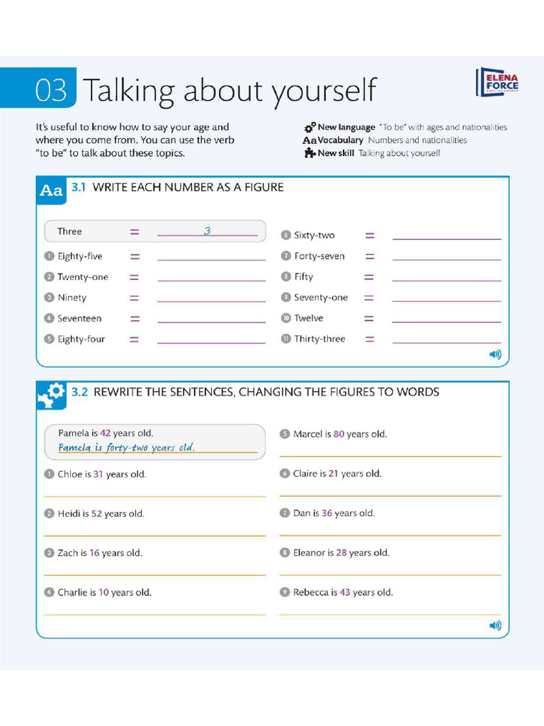 3) B. Level 1 Beginner - Talking About Yourself | PDF